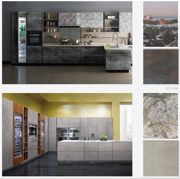 Alkali Resistance Kitchen Cabinet Acrylic sheet Coated Mdf Board 1220x2440×18Mm