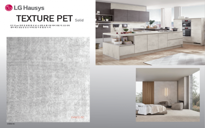 high quality PET faced Mdf Panels for cabinet doors /furniture