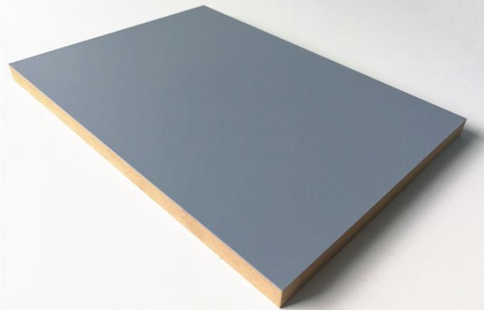 Shanghai factory made high glossy PET MDF board in good quality