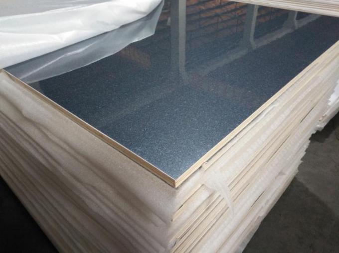19mm High gloss acrylic mdf board for sparkle silver cabinet